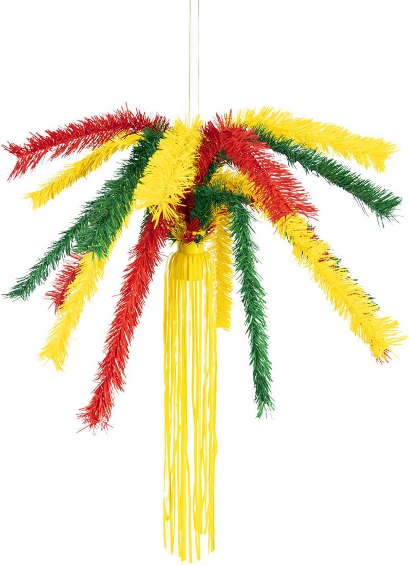 Brandvertragende Deco Rood-Geel-Groen - 70x120cm Kopen?