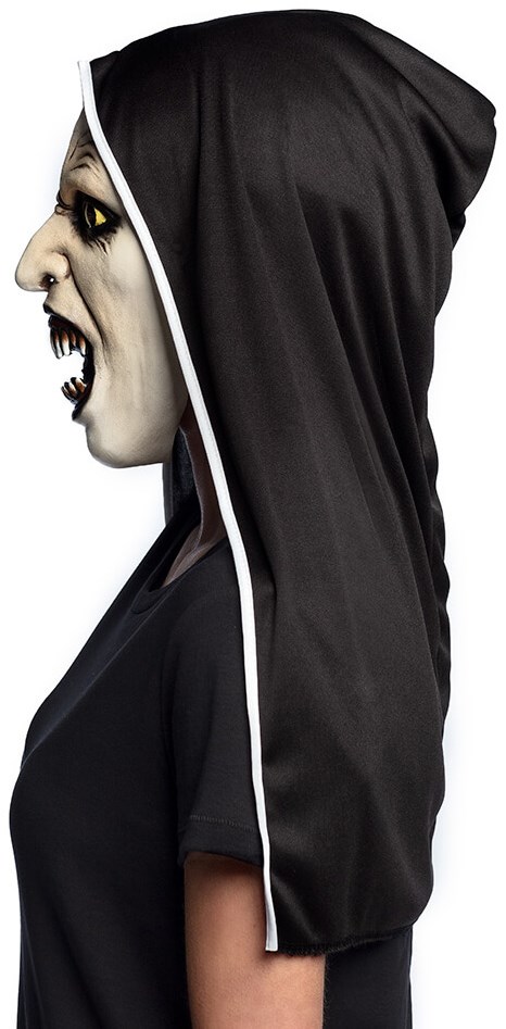 Masker Screaming Nun (Latex) Kopen? | Carnavalsland.nl