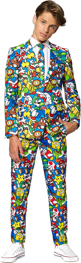 Kinderkostuum OppoSuits Super Mario ™Kopen? | Carnavalsland.nl