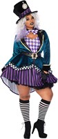 Dameskostuum Delightful Mad Hatter - 3X-4x Kopen? | Carnavalsland.nl