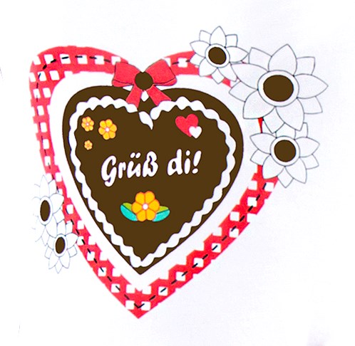 T-shirt Grüss Di Kopen? | Carnavalsland.nl