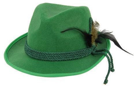 Tiroler Hoed Groen (Vilt) Kopen? | Carnavalsland.nl
