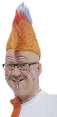 Pruik hanekam Holland Kopen? | Carnavalsland.nl