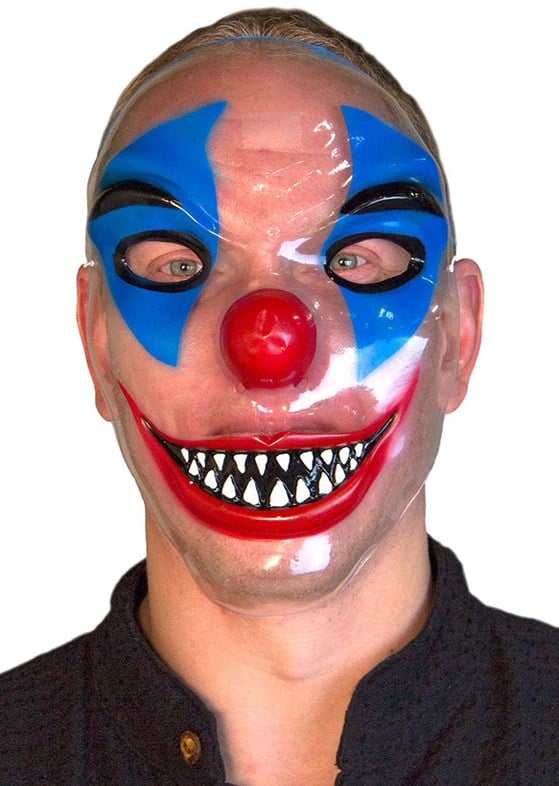 Eng Masker Clown Plastic Kopen? | Carnavalsland.nl