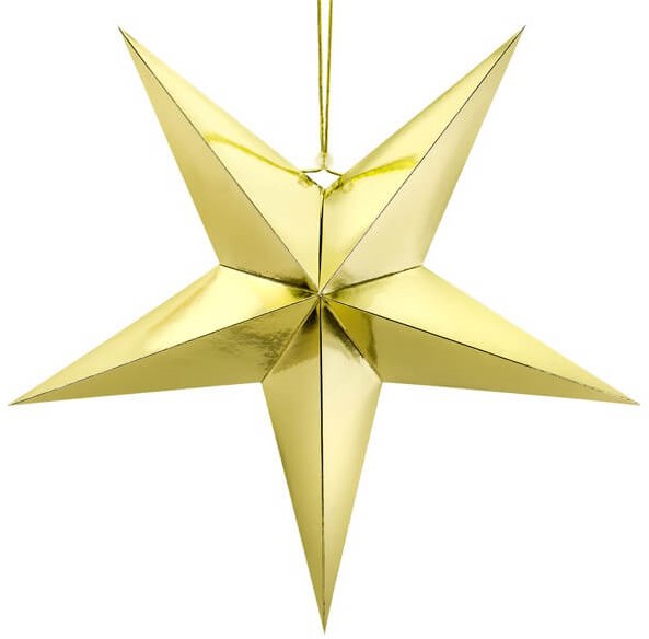 Ster Goud - 70cm Kopen? | Carnavalsland.nl
