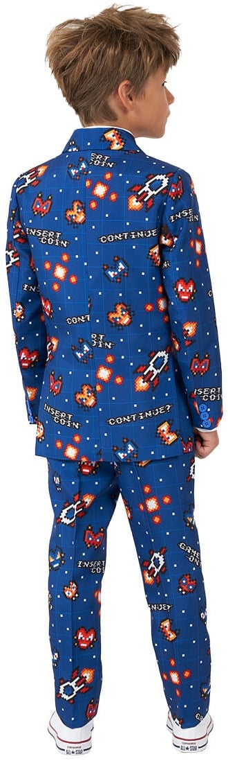 Kinderkostuum Suitmeister Retro Gamer Navy Kopen?