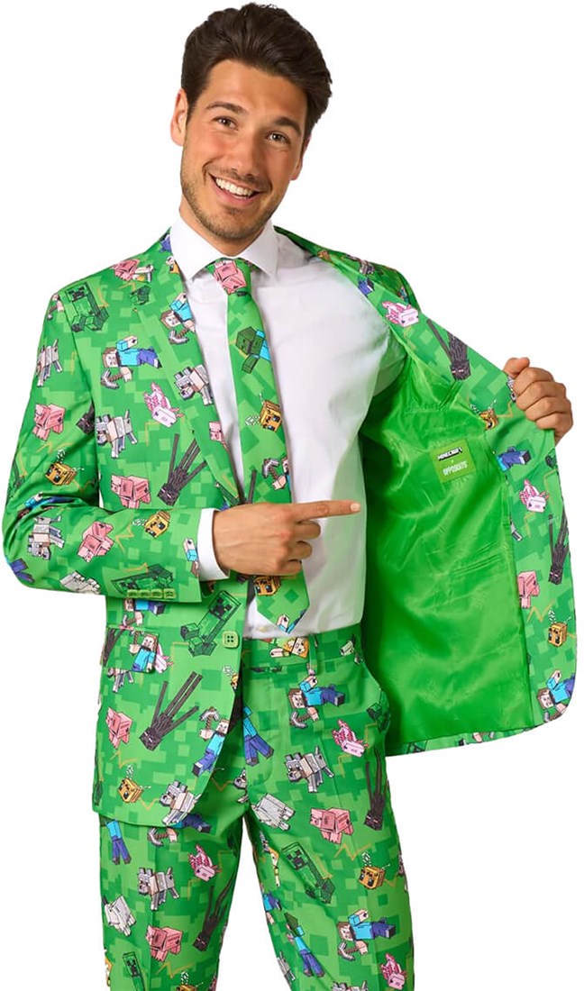 OppoSuits Heren Pak Minecraft ™ Kopen? | Carnavalsland.nl