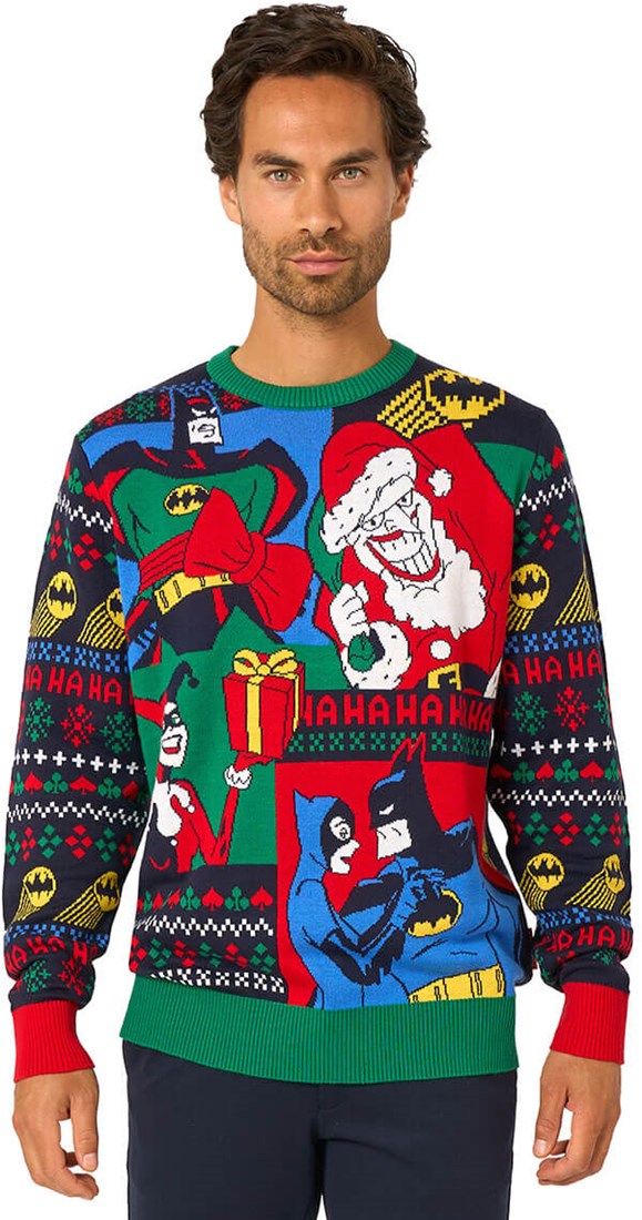 OppoSuits Kersttrui Batman ™ Kopen? | Carnavalsland.nl